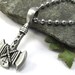 Battle Axe Necklace Mens Necklace Axe Pendant With Cross Detail Pewter ...