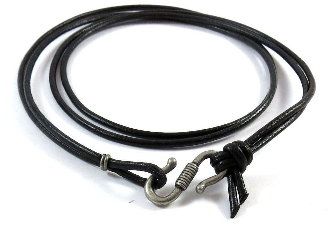 Large Simple Cross Necklace Large Cross Pendant Mens Cross - Etsy