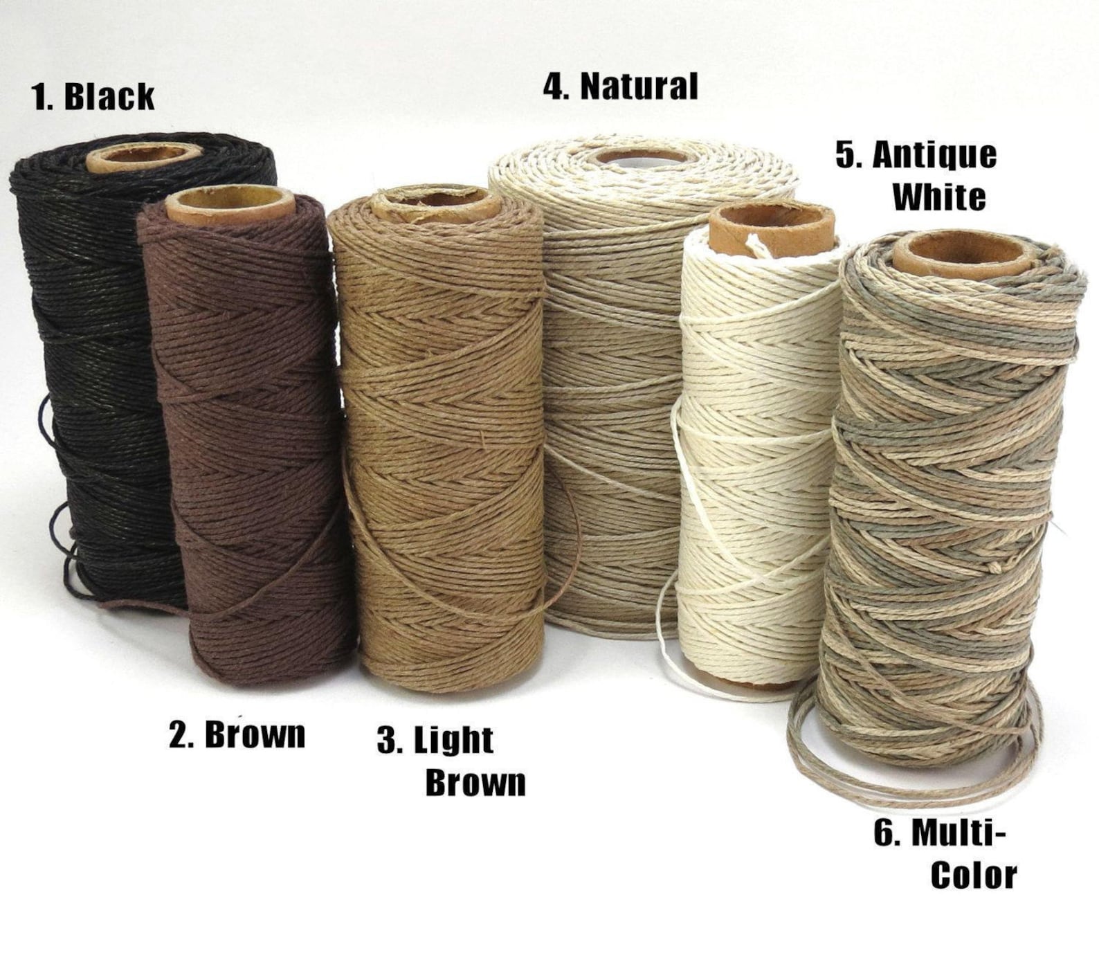 Customizable Hemp Cord With Rustic Hook Clasp - Natural Earth Tone Hemp ...