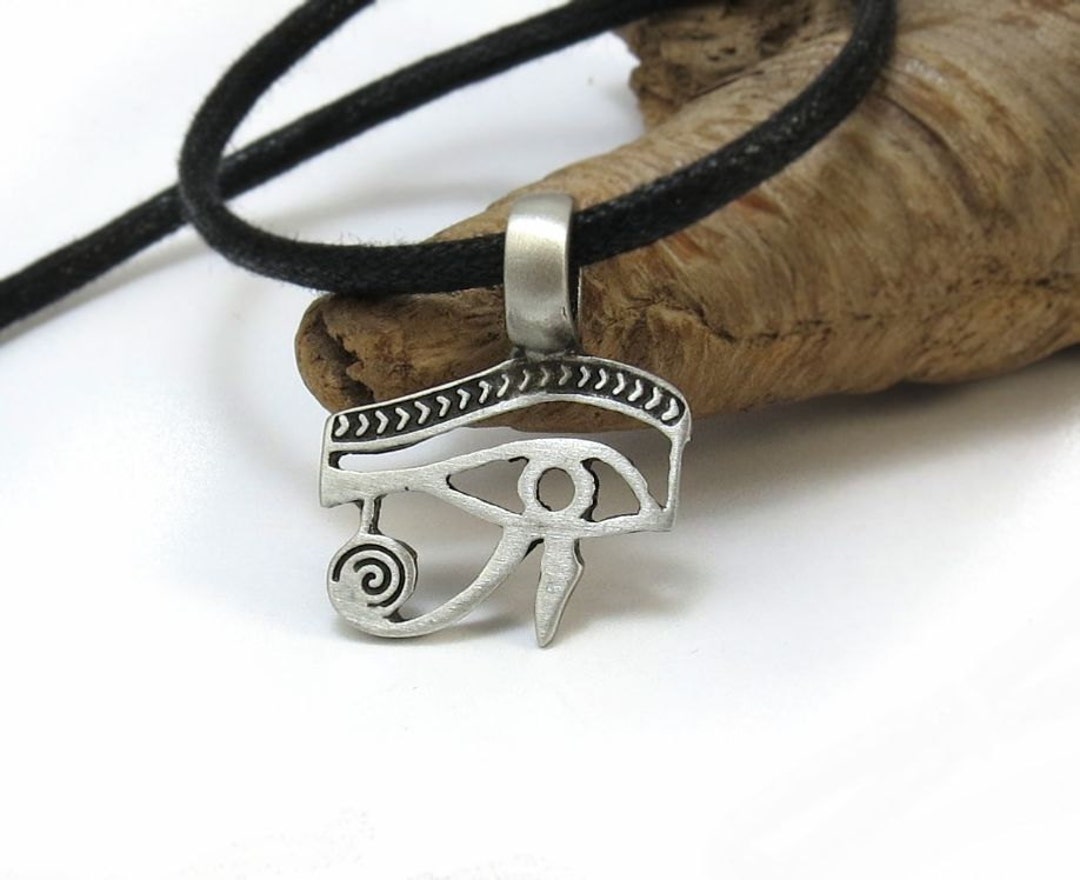 Eye of Horus Necklace - Eye of Ra Pendant - Ancient Egyptian Jewelry ...