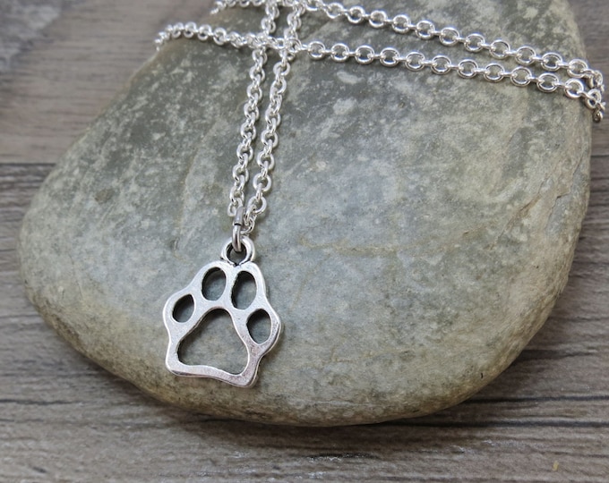 Upcycled Silver Dog Paw Pendant; Spoon Jewelry; Animal Jewelry - Etsy