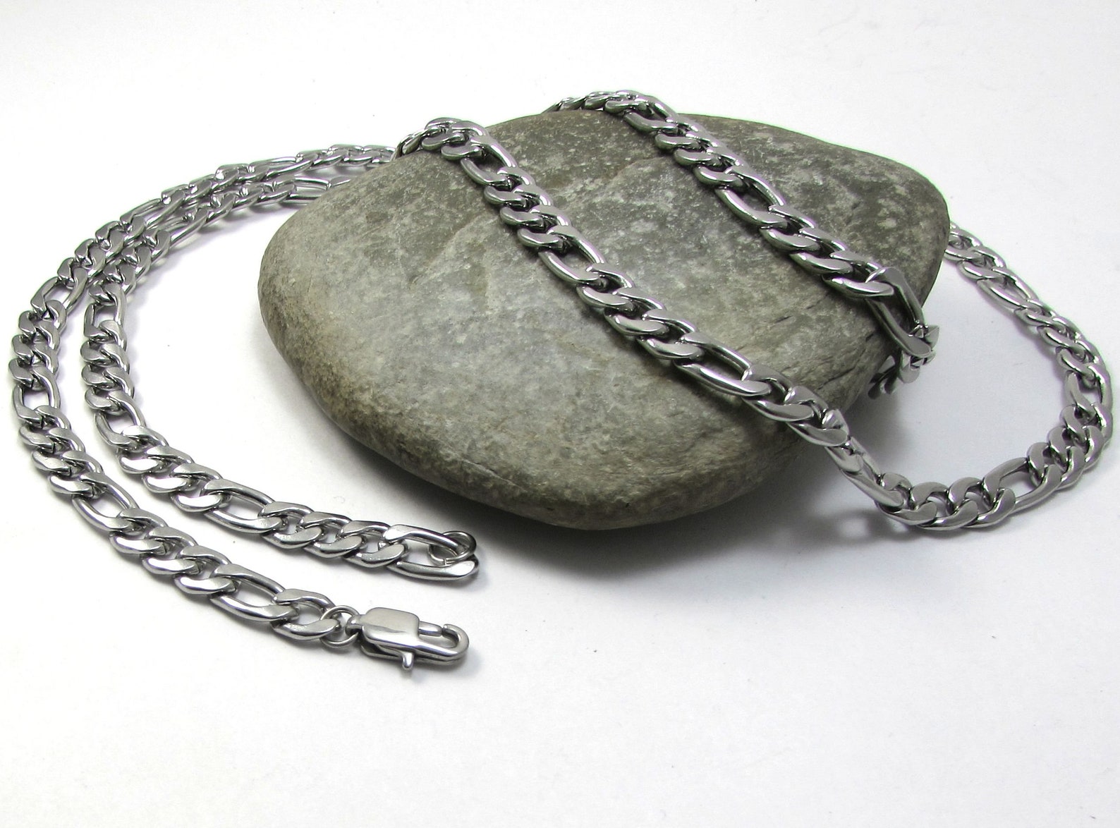 Men's Cross Necklace, Christian Jewelry Rustic Cross Pendant With Bulky ...