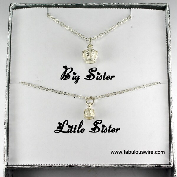 Sister Necklace Set - Etsy