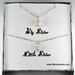 Big Sister Little Sister Match Crown Necklace Set. Two Sisters Jewelry ...