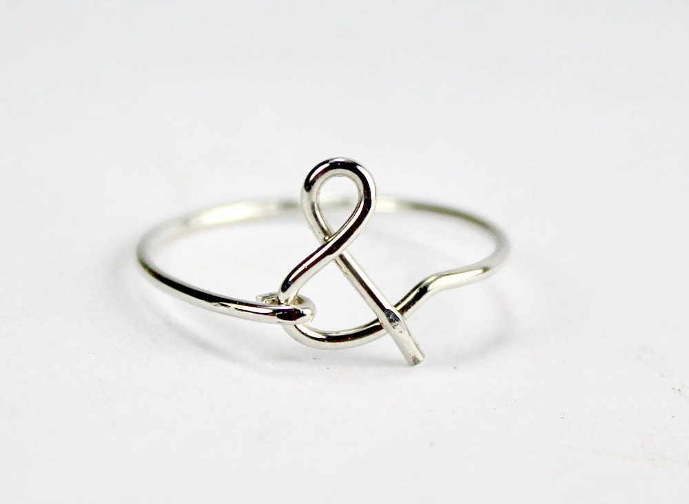 Ampersand Ring Wire AND Sign Ring Wire Symbol Jewelry Wire | Etsy