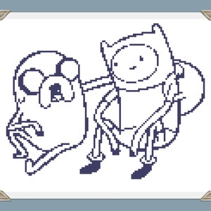 Adventure Time Clock Cross Stitch Pattern PDF Download - Etsy