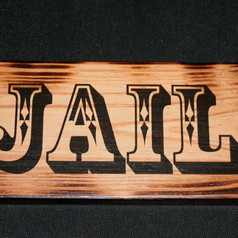 Jail Sign - Etsy