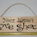 Custom Made Personalised Name Love Shack Hanging Sign Indoor - Etsy