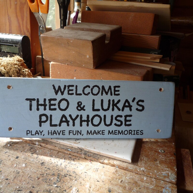 Playhouse Sign - Etsy