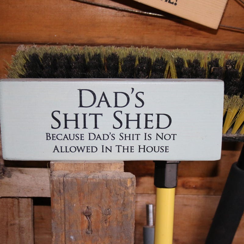 Funny Shed Signs - Etsy