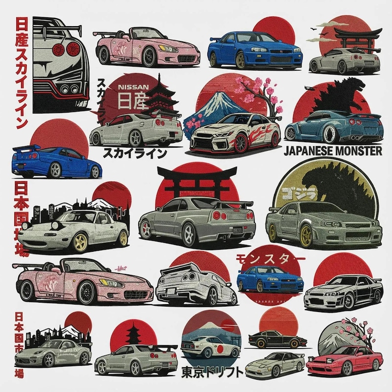 Anime Embroidery Designs | 3000+ Embroidery Files (instant Download) - Etsy