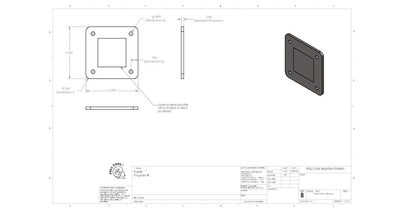 Steel Square Mounting Plate – 4 Hole Base Plate, Weldable Fabrication ...