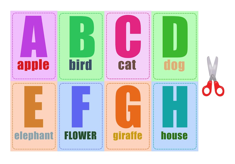 Alphabet Learning Worksheets for Toddlers and Preschoolers (digital ...