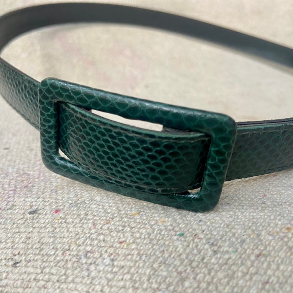 Snake Skin Belt - Etsy