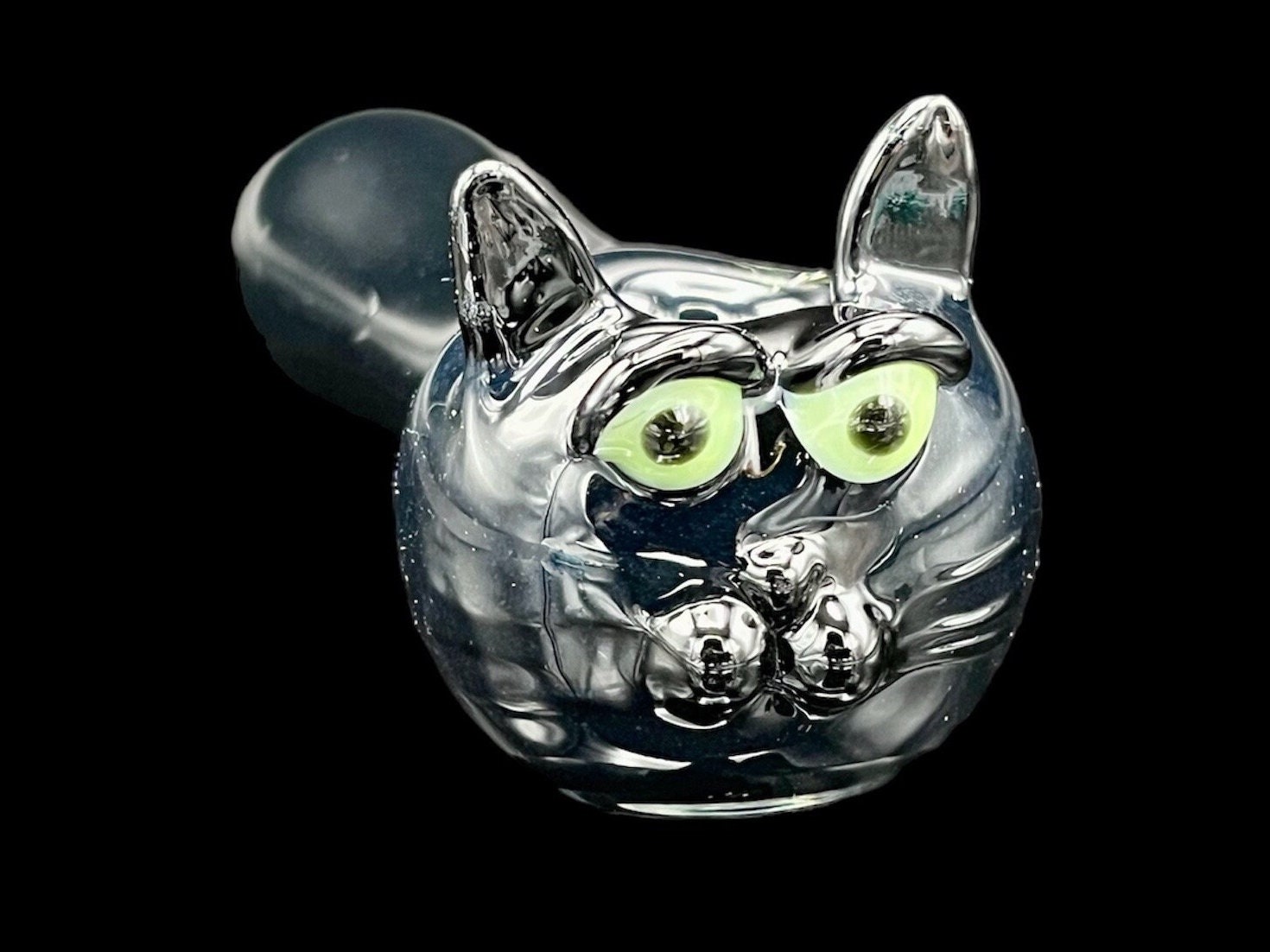 Cat Shaped Glass Pipe