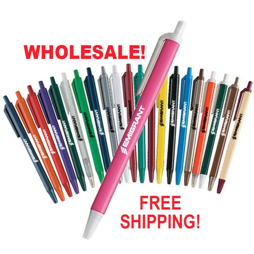 Personalized Pens - Bic Clic Stic - Price Includes Printing With Free ...
