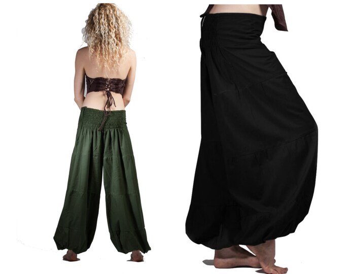 Drawstring Harem Pants, ASSORTED COLOURS, Yoga Trousers, Aladdin Pants ...