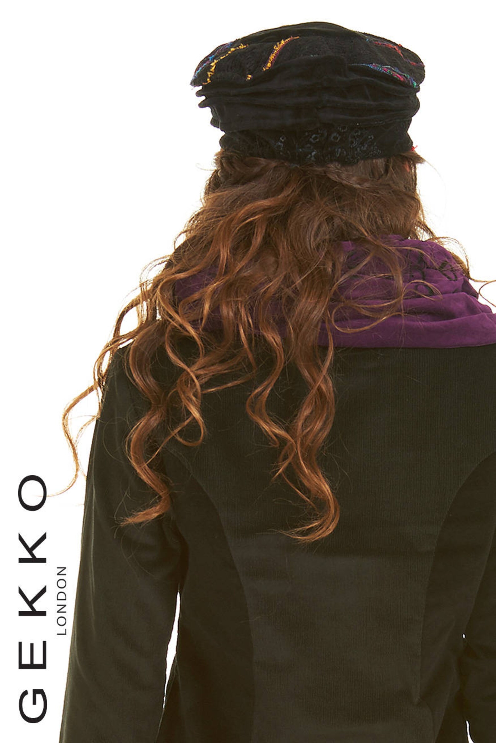 VELVET HAT Assorted Colours Peak Cap Beret Grunge Hat - Etsy UK