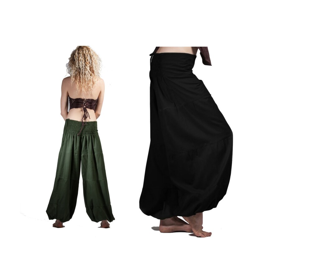Drawstring Harem Pants, ASSORTED COLOURS, Yoga Trousers, Aladdin Pants ...