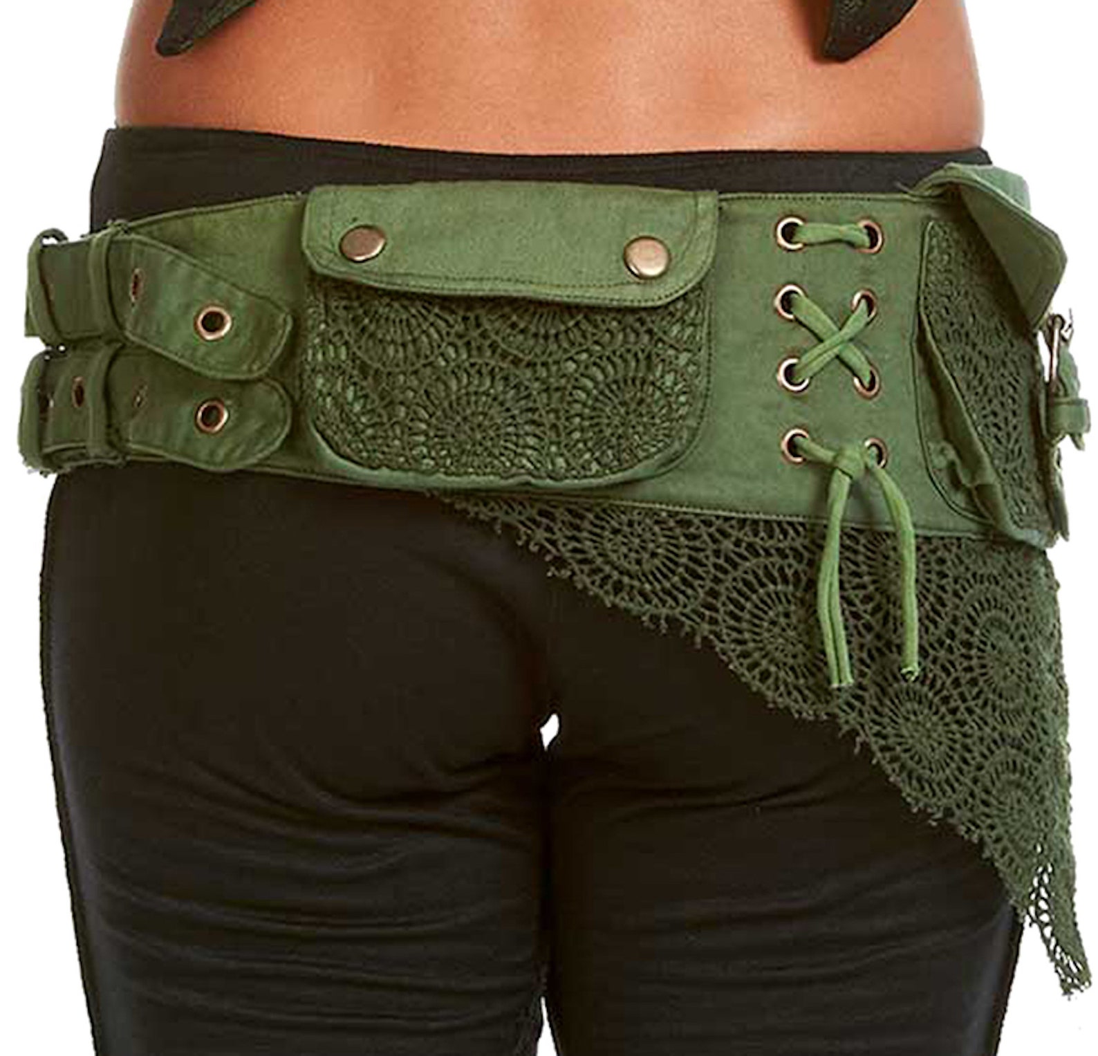 Steampunk Utility Belt ASSORTED COLOURS Gypsy Belt Pocket | Etsy