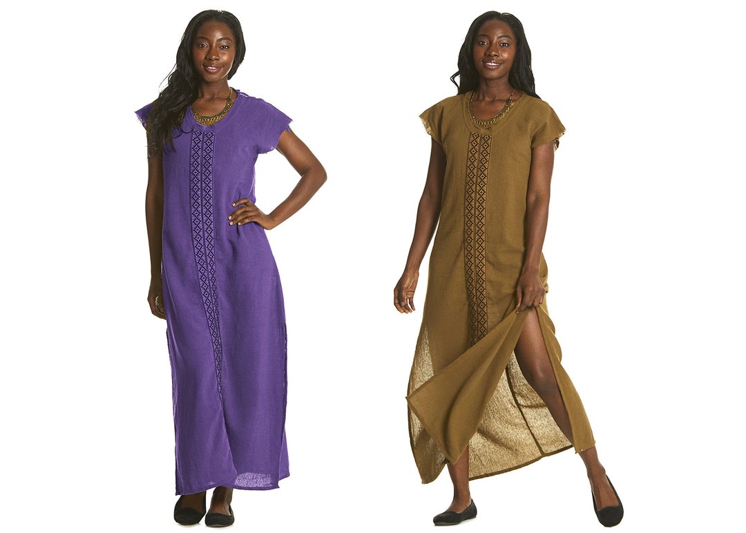 LONG DRESS, Native American Style Dress, Indian Dress, Ethnic Dress ...