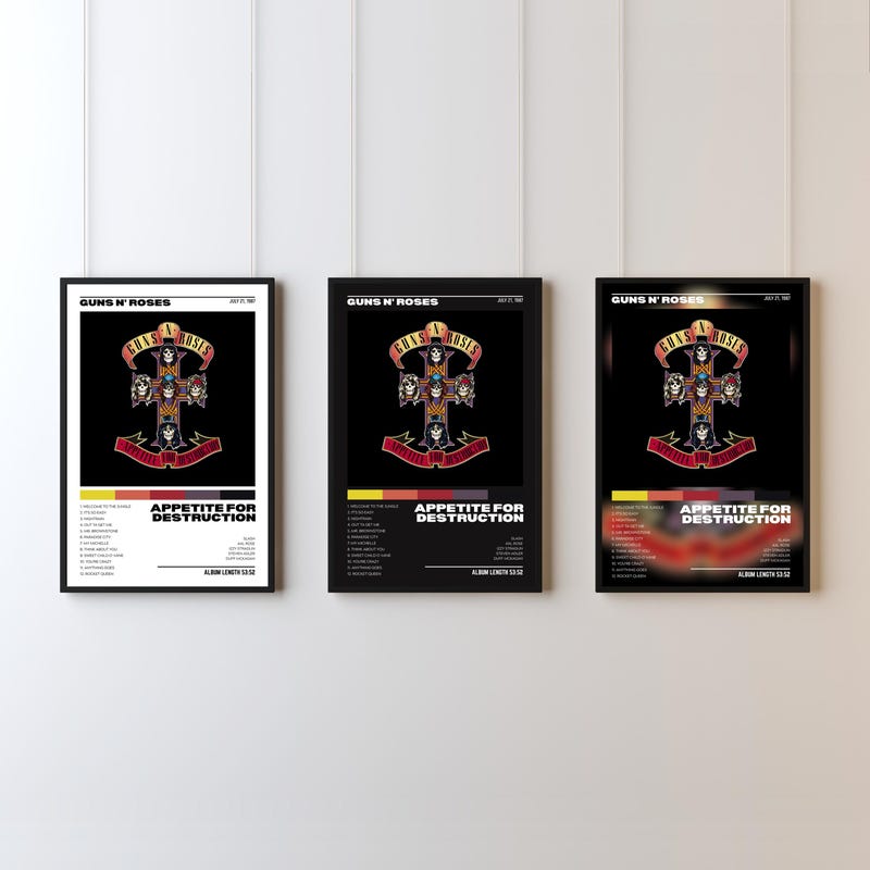 Vintage Gnr Poster - Etsy