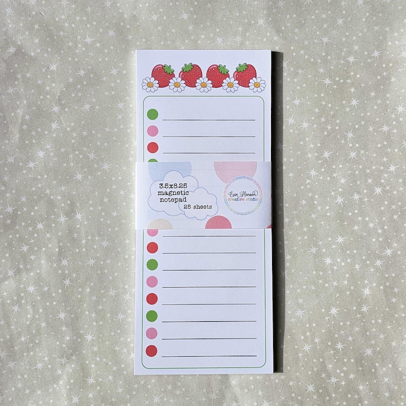 Notepad Lined Daisy - Etsy