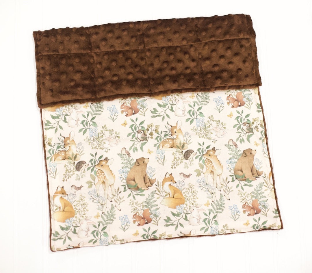 Animal Weighted Lap Pad, Boy or Girls Forest Weighted Lap Pad Nature ...