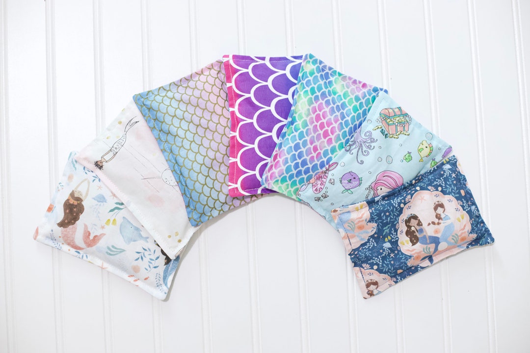 Mermaid Boo Boo Bags - Childs Washable Cold Bags - Fidget - Kids Cold ...