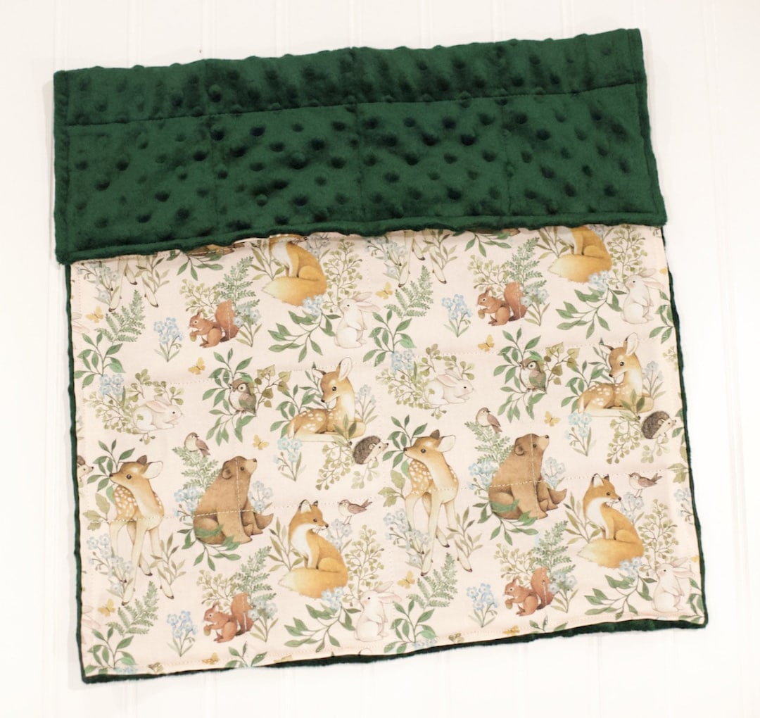 Animal Weighted Lap Pad for Boy or Girls Forest, Nature, Kids or Teens ...