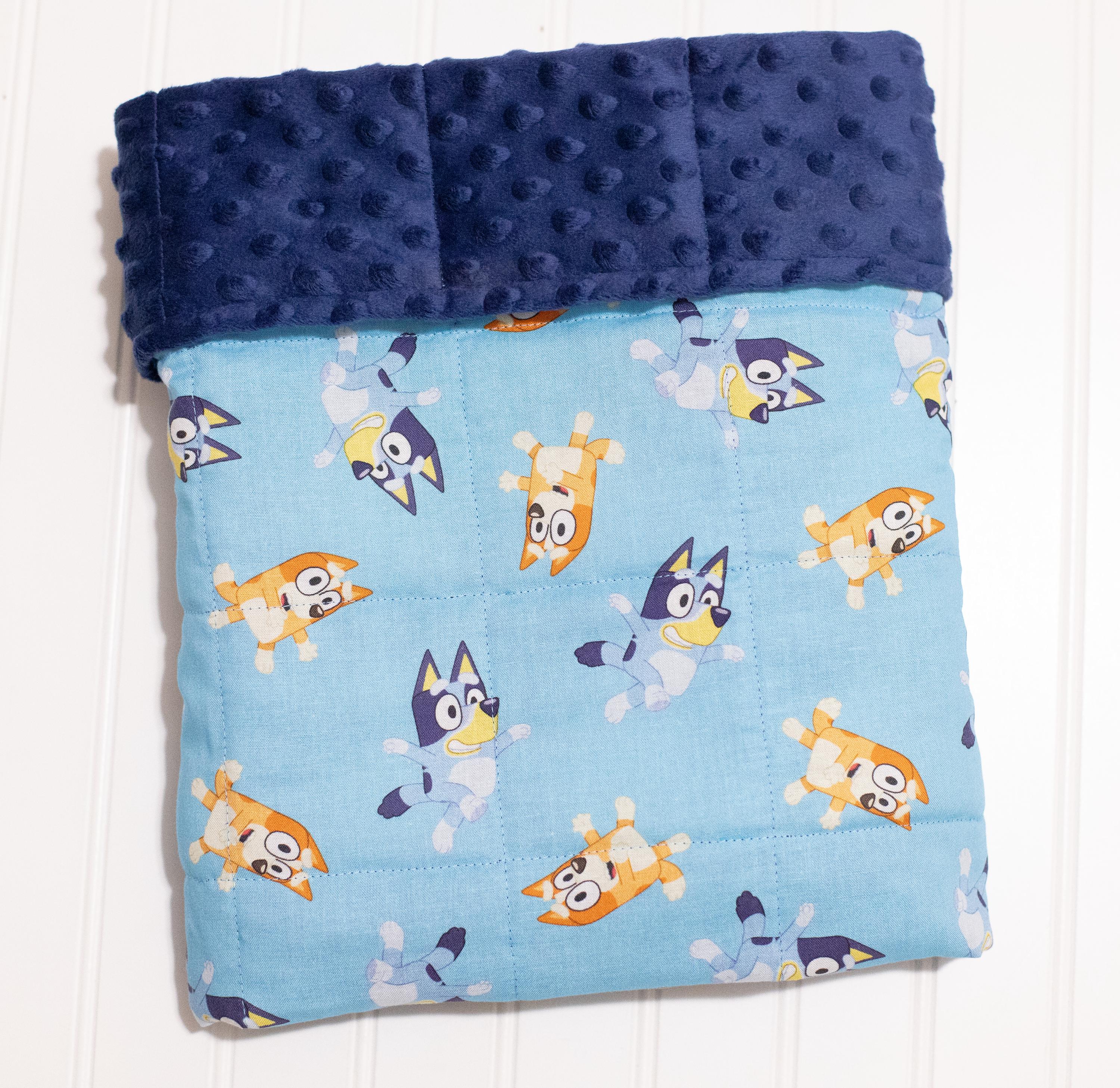 Bluey and Bingo Inspired Weighted Blanket for Kids, Teen: Anxiety ...