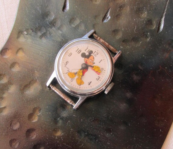 Mickey Mouse Watch by Ingersoll - Vintage - Gem