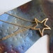 Givenchy Star Pendant on Double Chain Vintage Free Shipping - Etsy