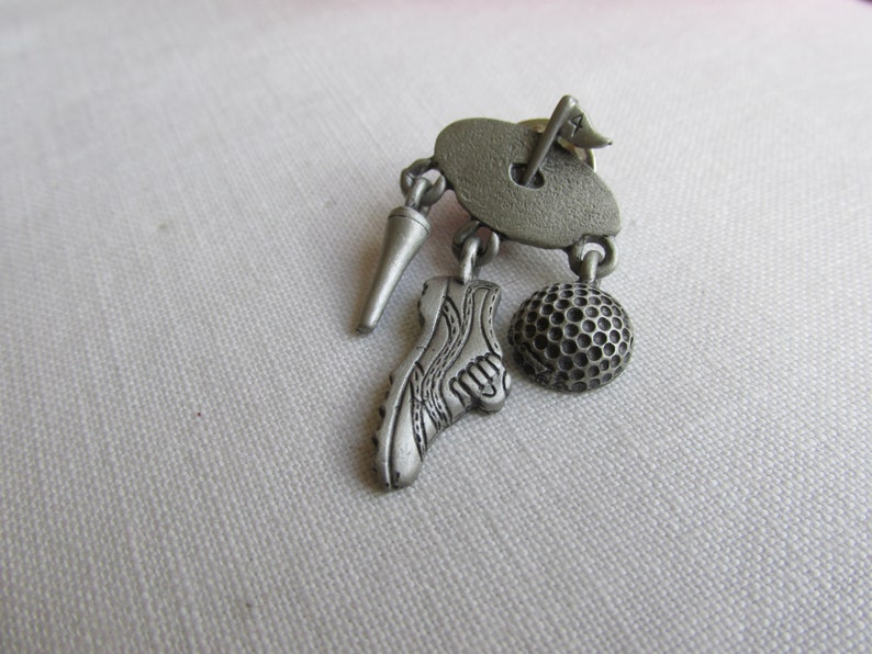 JJ Tack Pin Golfing Tack Pin Vintage - Etsy