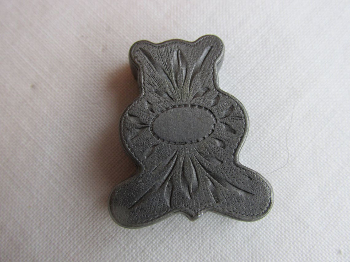 Teddy Bear Stash Box With Brooch and Earrings Pewter by - Etsy