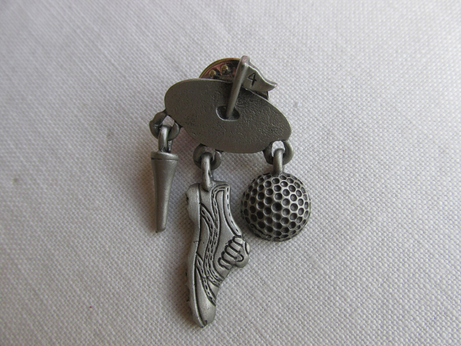 JJ Tack Pin Golfing Tack Pin Vintage - Etsy