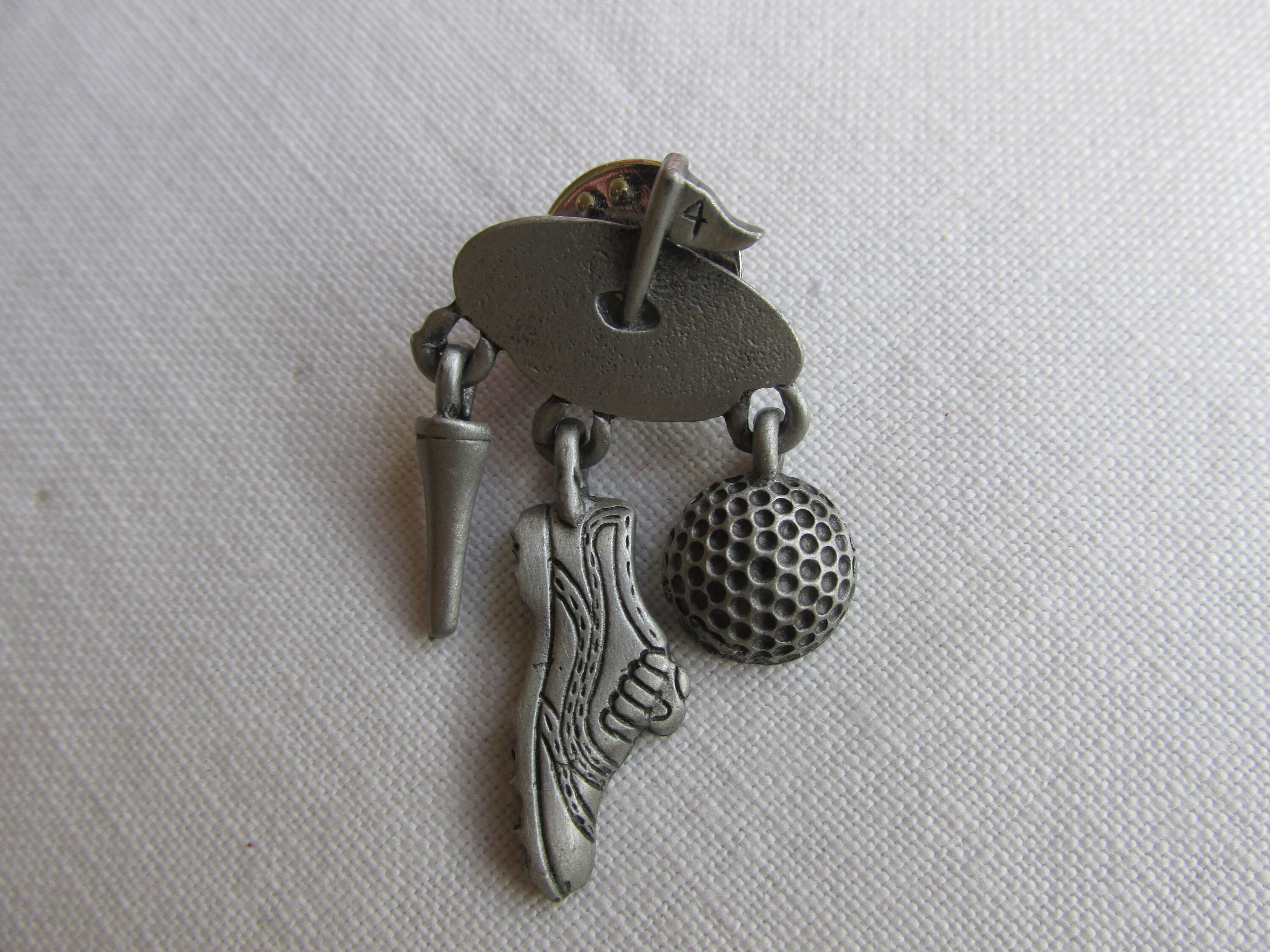 JJ Tack Pin Golfing Tack Pin Vintage - Etsy