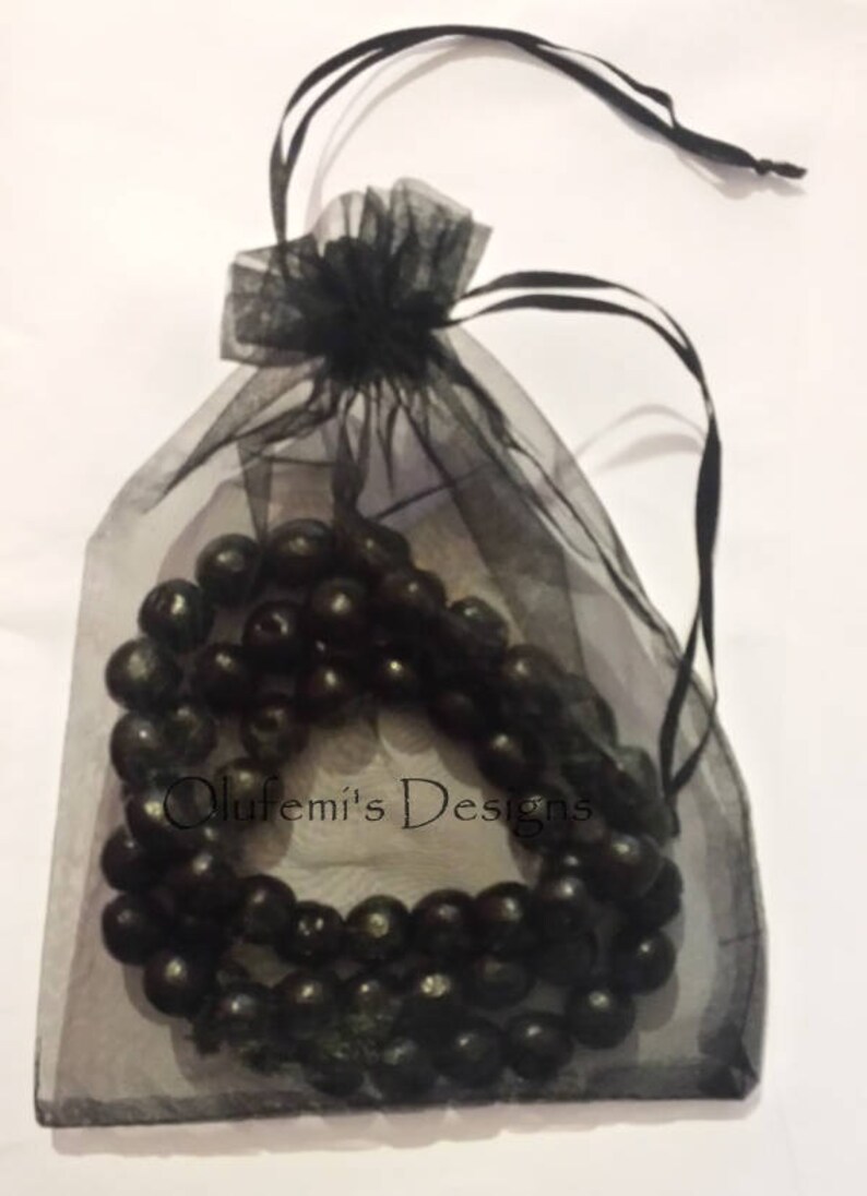 Handmade African Style Chunky Beaded Necklace Mens/unisex - Etsy