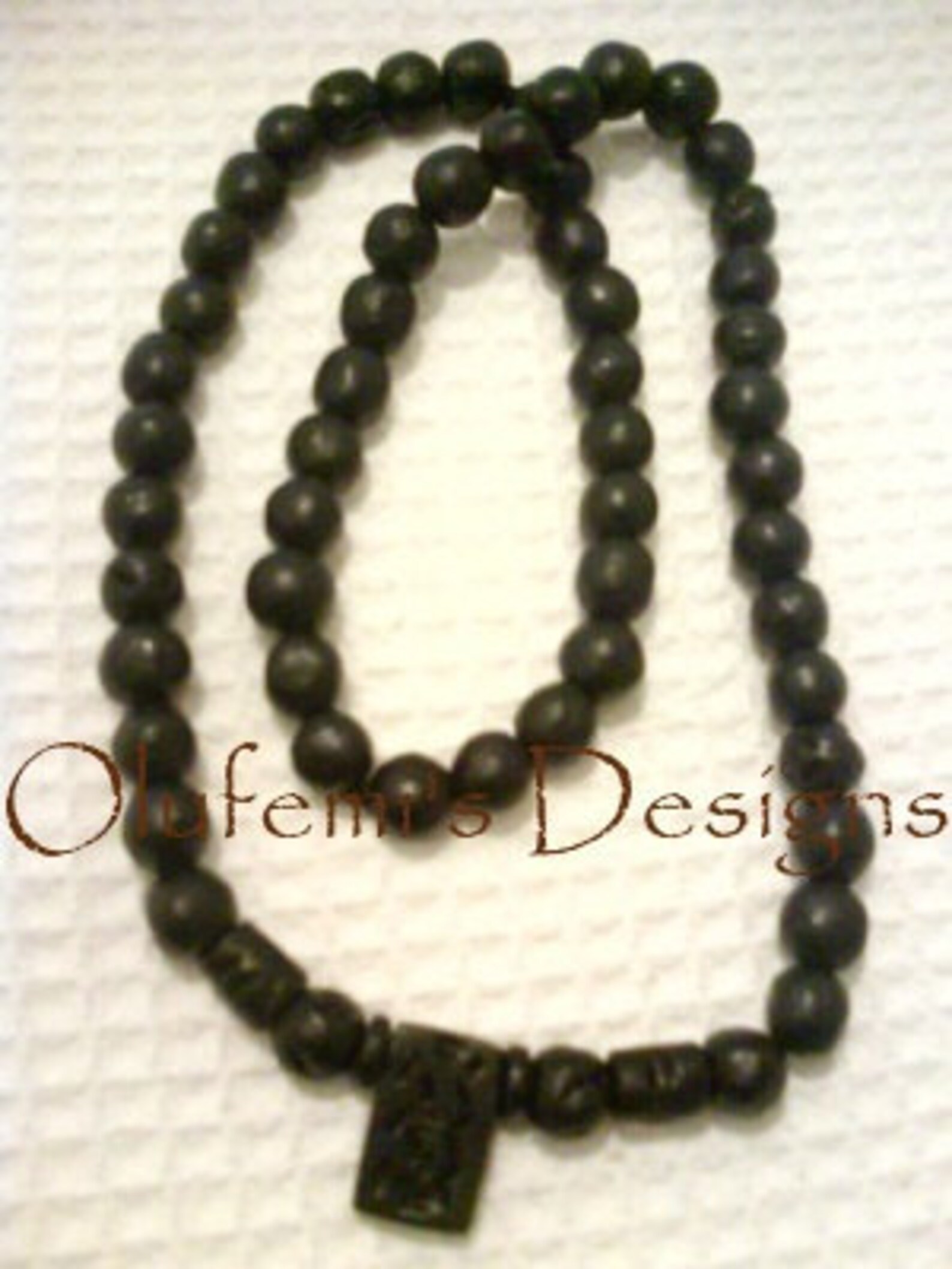 Handmade African Style Chunky Beaded Necklace Mens/unisex - Etsy