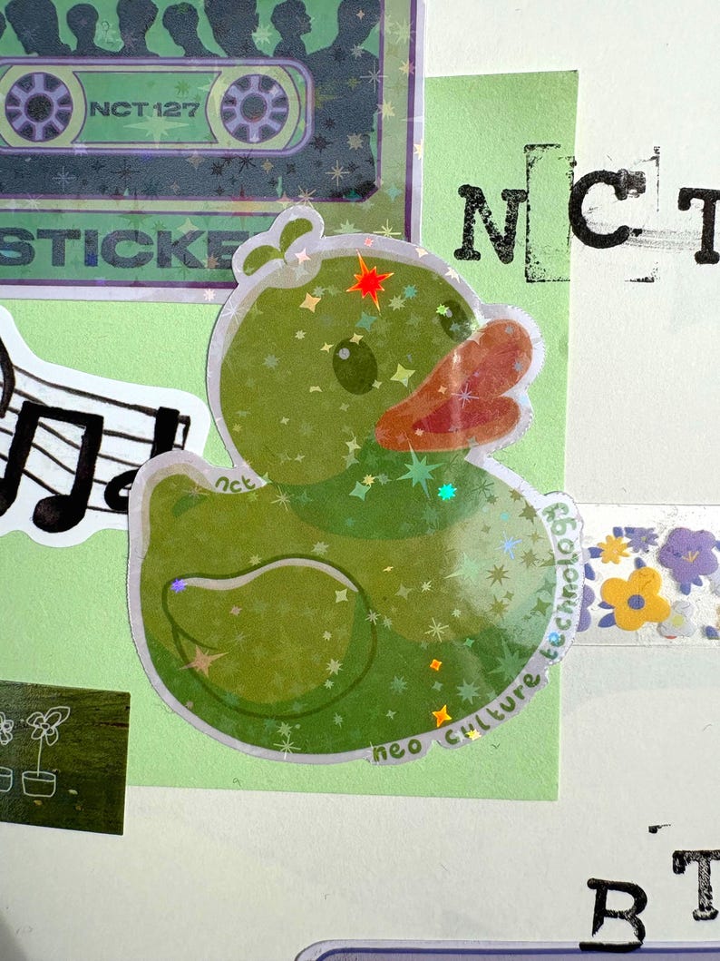 Kpop Journal Stickers- Fanducks - Etsy UK
