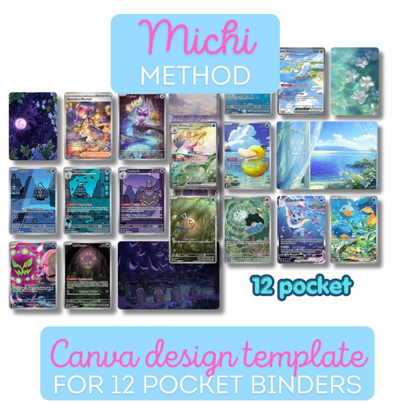 Modèle de reliure à 12 pochettes méthode Michi | Concepteur de mise en ...