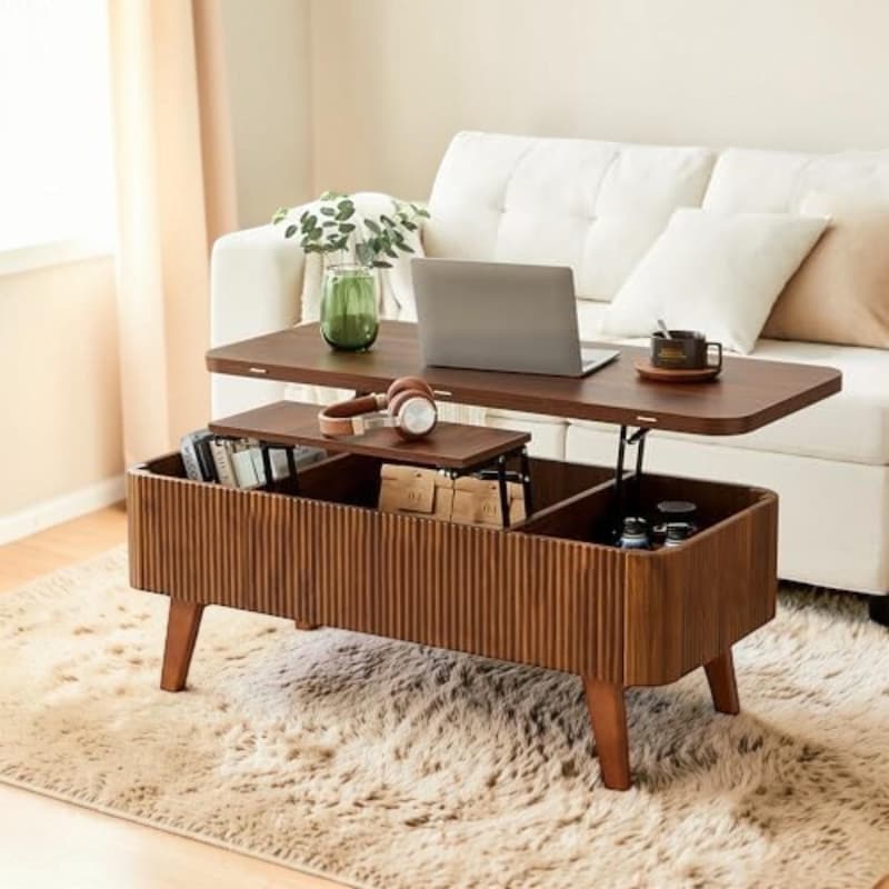 Walnut Coffee Table 42 - Etsy