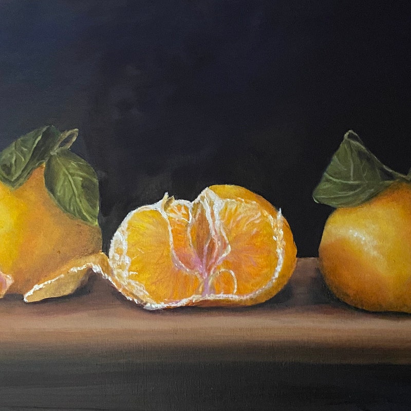 Orange Still Life - Etsy