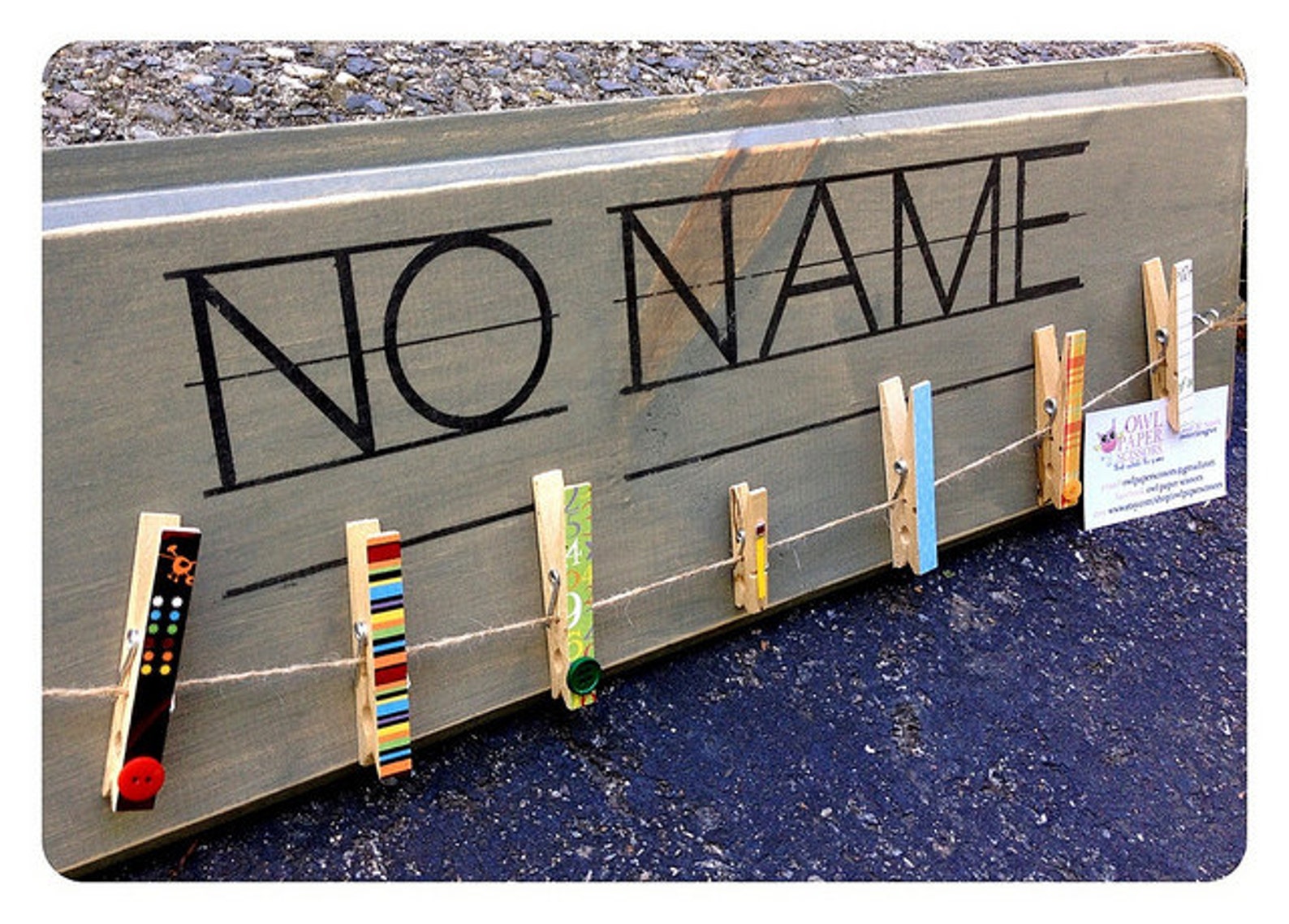 Teacher Classroom Sign No Name With Clothespins to Hang up | Etsy