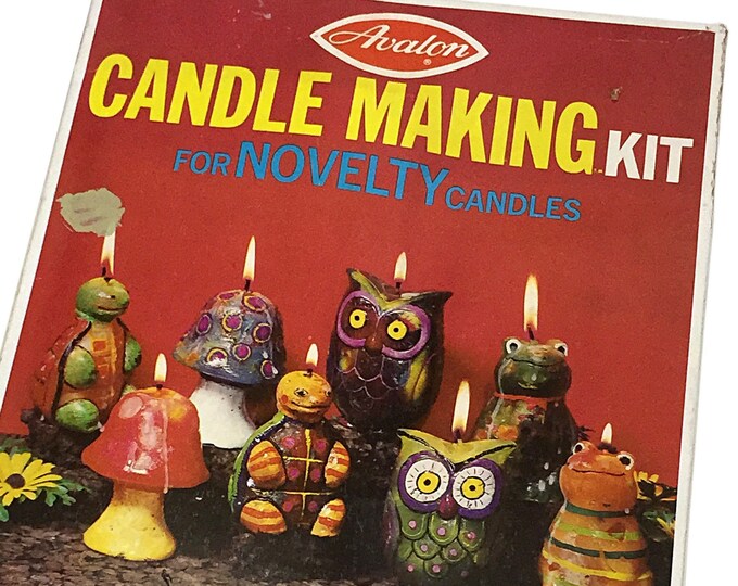 Vintage Avalon Novelty Candle Making Kit - Wax NOT Included - Etsy