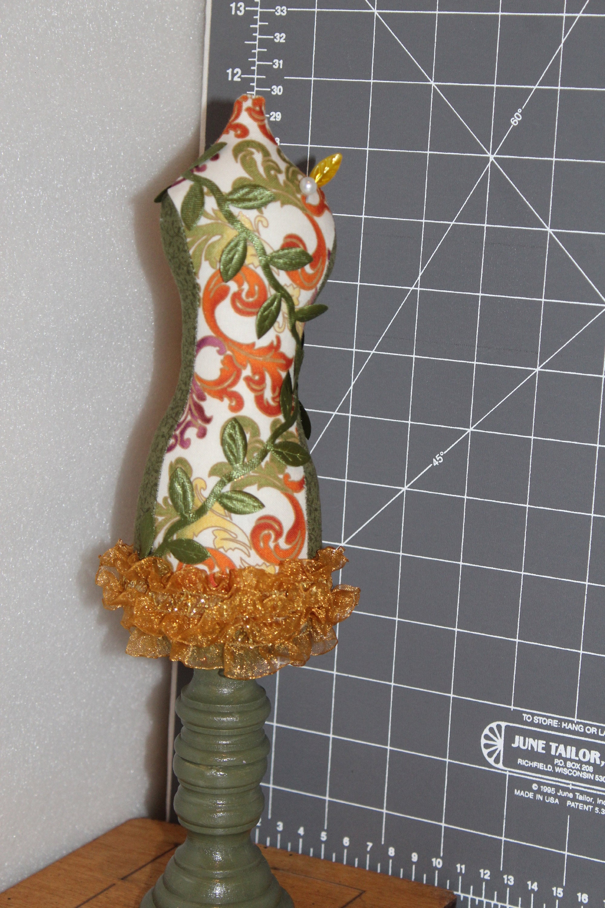 Mannequin Tall Slender Dress Form Pin Cushion Pincushion - Etsy