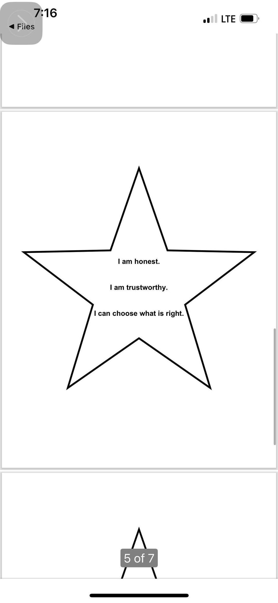 Printable Affirmation Stars — Digital Download - Etsy