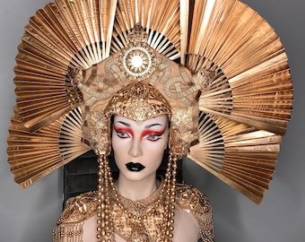 Burlesque Headpiece - Etsy