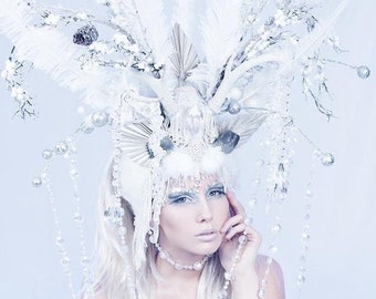 Frozen Snow Wig - Etsy