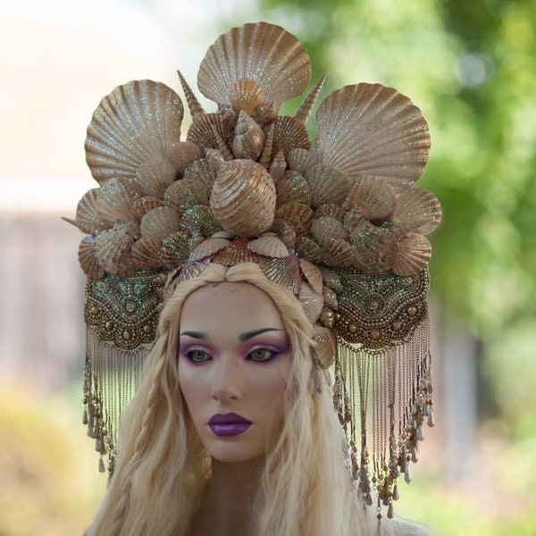 Shell Headdress - Etsy